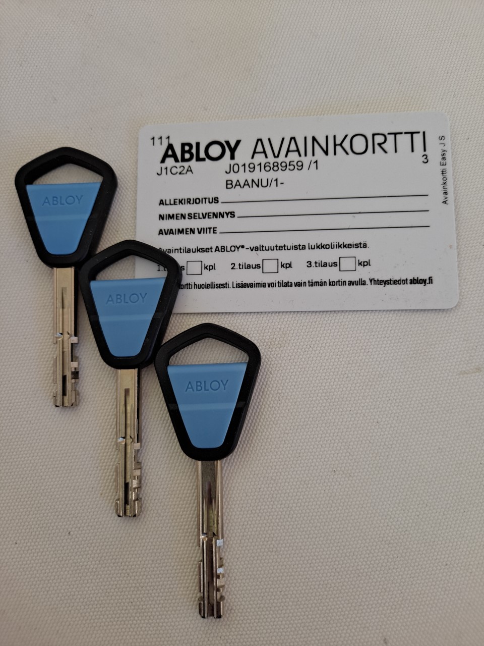 Turvalukko ja asennus. Nopeasti. Hki. Esp. Vant.